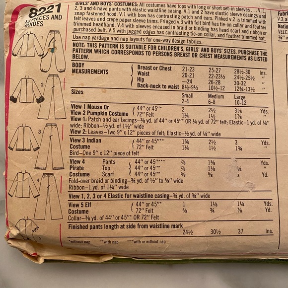 Simplicity | Costumes | Vintage Simplicity Pattern Kids Costumes | Poshmark